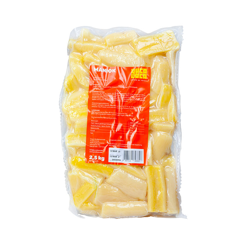 YUCA LOCA Cooked Cassava 2.5kg pack – Cachina Market